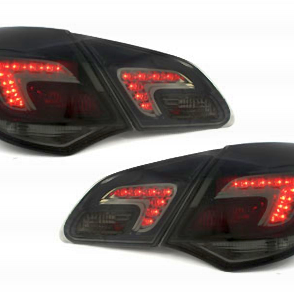 CR-Lights Opel Astra J LED Rückleuchten Set schwarz 2010–2015 mit E ...